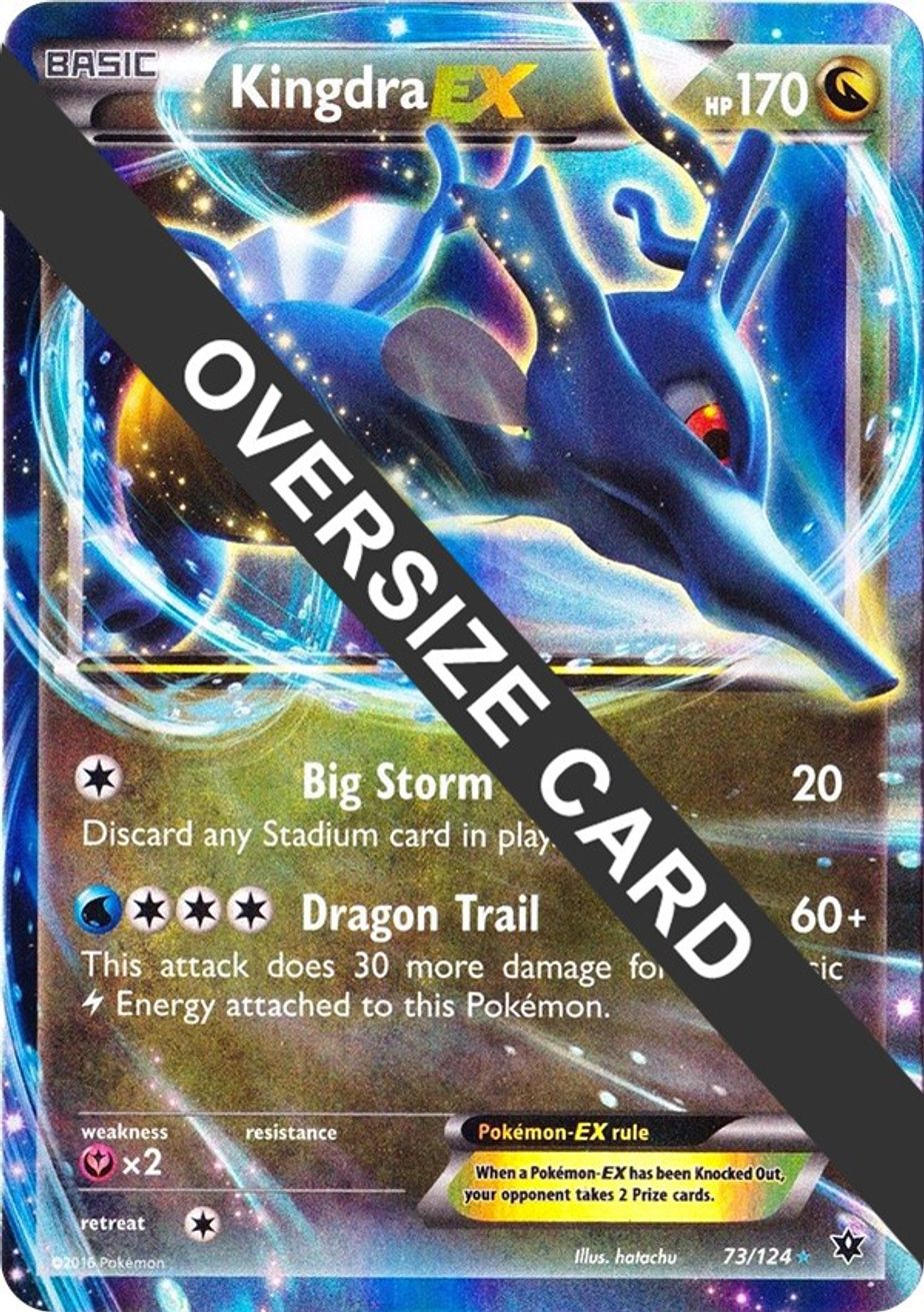 Kingdra EX - 73/124 - Jumbo Cards - Pokemon
