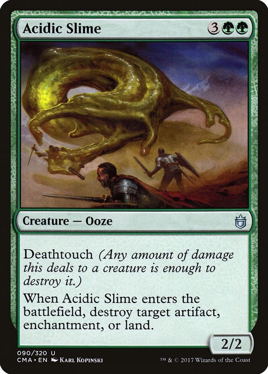 Acidic Slime - Commander Anthology - Magic: The Gathering