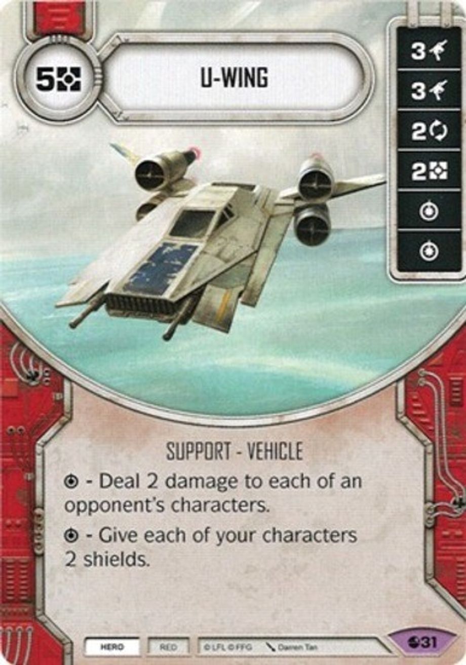 U-Wing (Card Only) - Spirit of Rebellion - Star Wars: Destiny