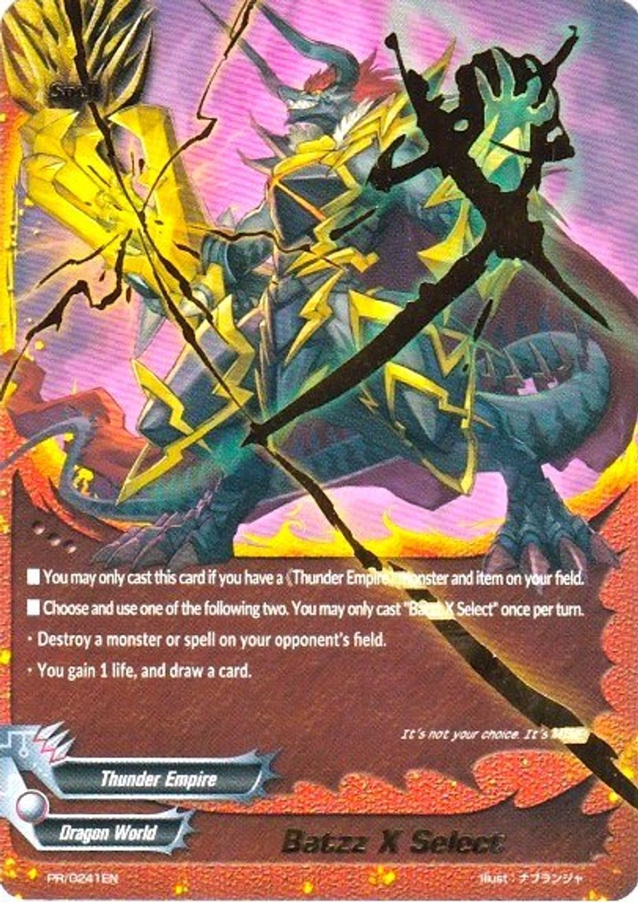 Batzz X Select - Promo Cards - Future Card BuddyFight
