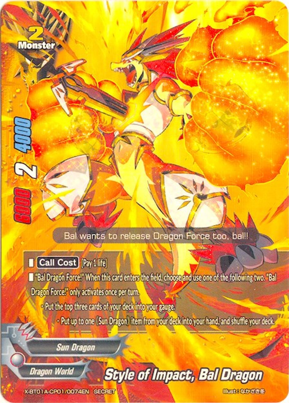 Style of Impact, Bal Dragon (Secret R Foiling) - Crossing Generations ...