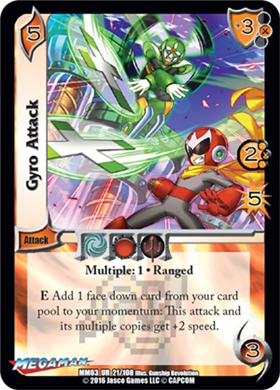 Gyro Attack - Mega Man: Battle for Power - UniVersus