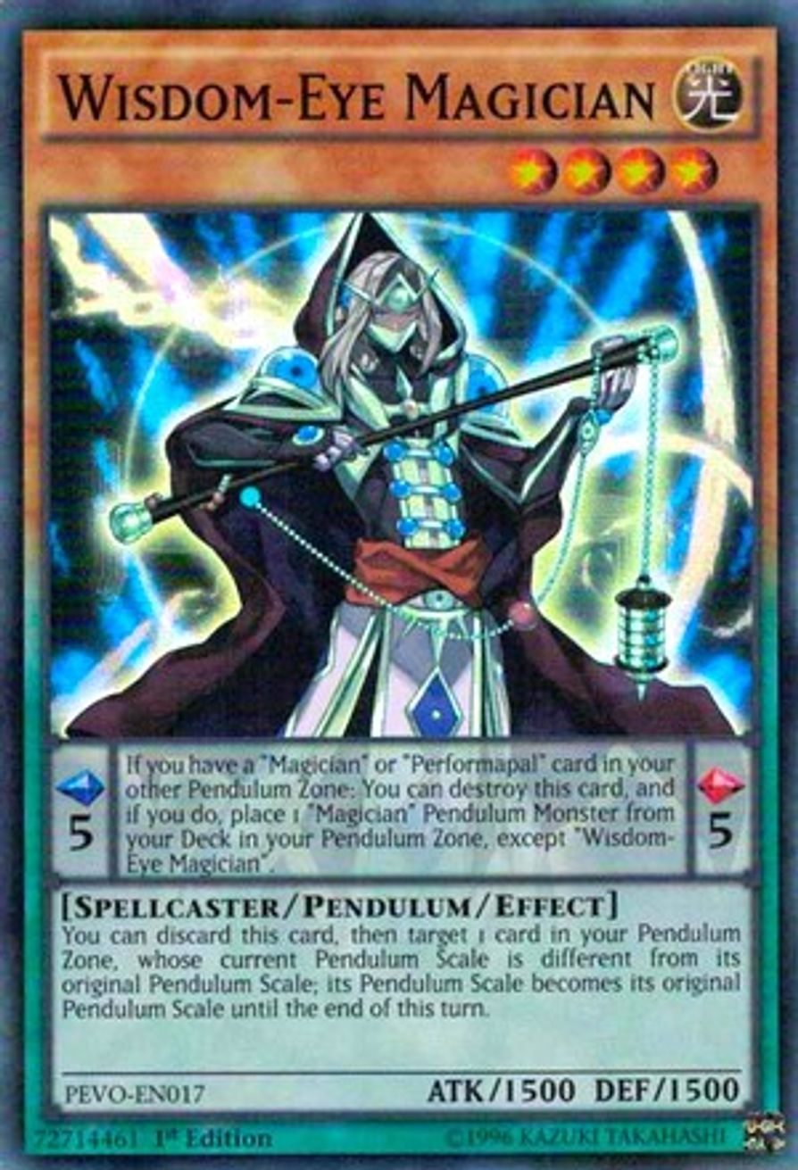 Wisdom-Eye Magician - Pendulum Evolution - YuGiOh