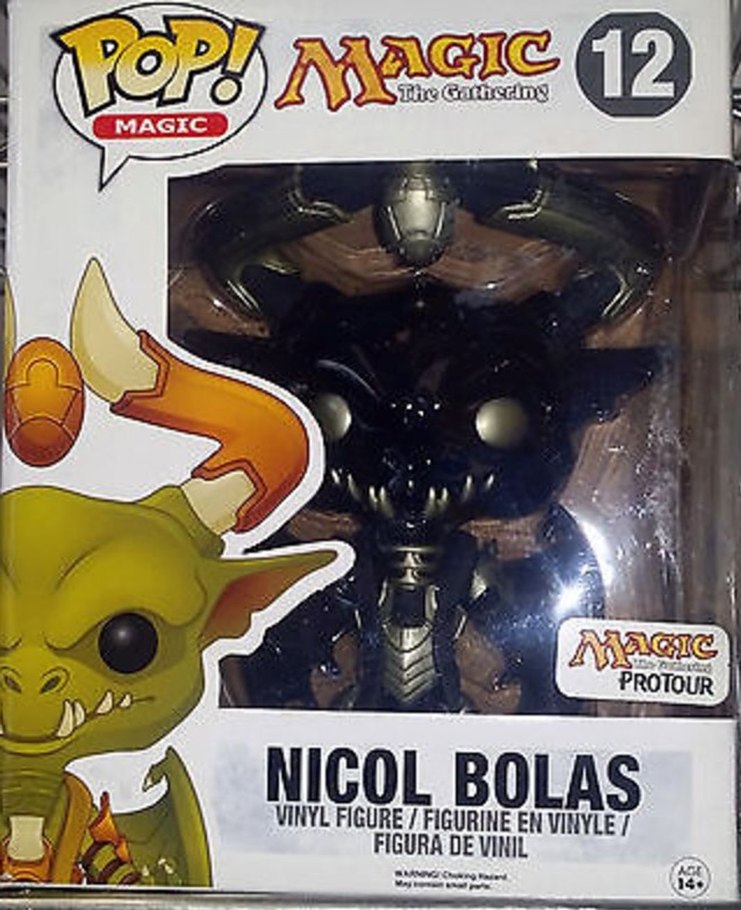 Magic the Gathering: Black / Silver Nicol Bolas (MTG Pro Tour Limited ...