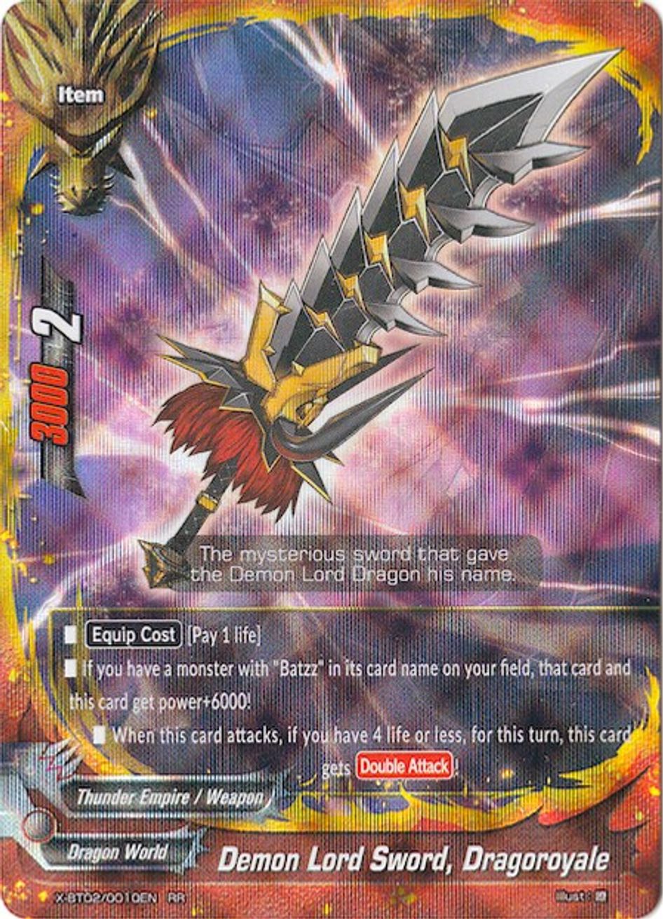 Demon Lord Sword, Dragoroyale - Chaos Control Crisis - Future Card ...