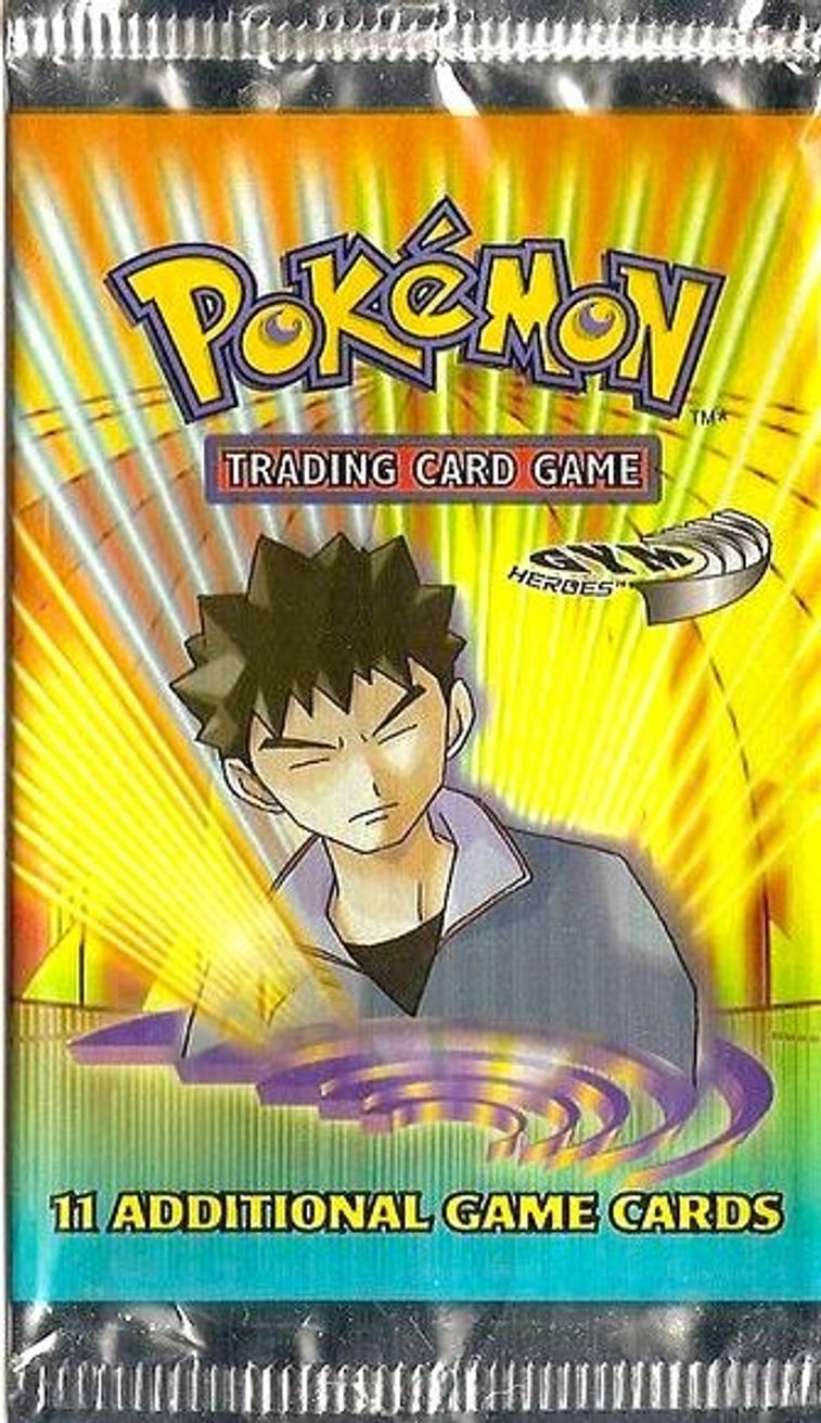 Gym Heroes Booster Pack [Unlimited Edition] - Gym Heroes - Pokemon