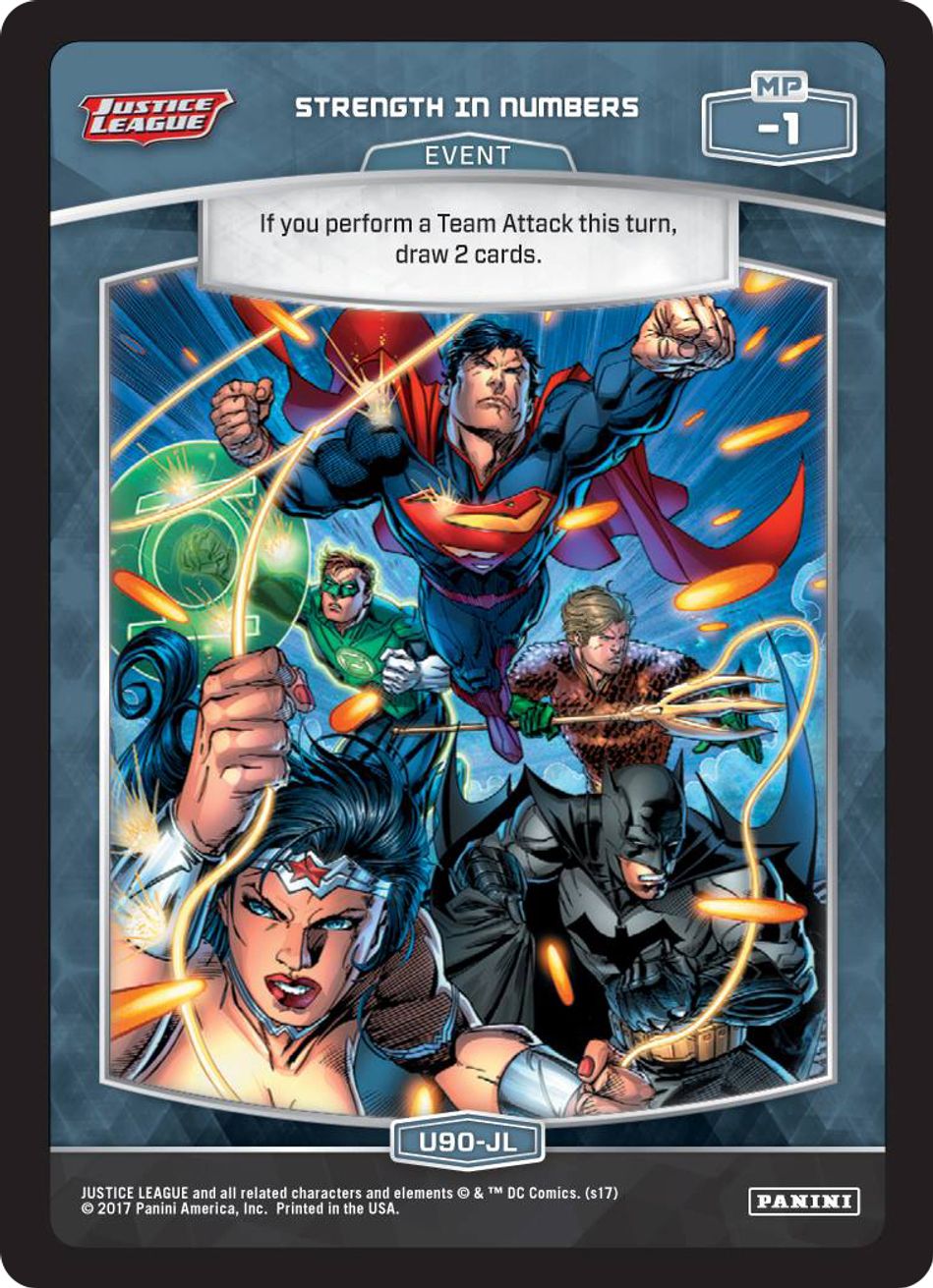 Strength in Numbers (U90-JL) - Justice League - MetaX TCG