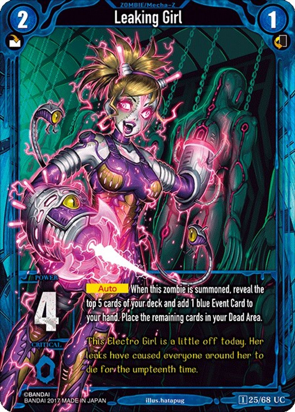 Leaking Girl - Zombie World Order TCG - Set 1 - Zombie World Order TCG