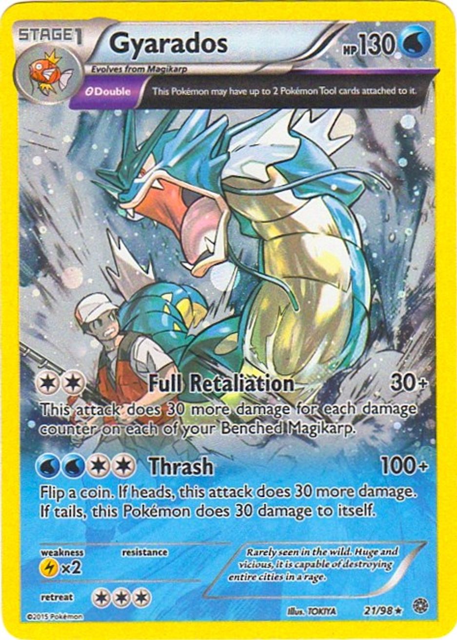 Gyarados - 21/98 (Cosmos Holo) - Miscellaneous Cards & Products - Pokemon