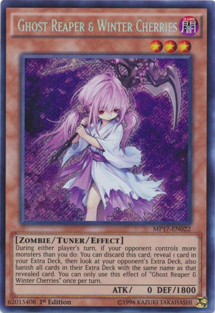 Ghost Reaper & Winter Cherries - 2017 Mega-Tins Mega Pack - YuGiOh