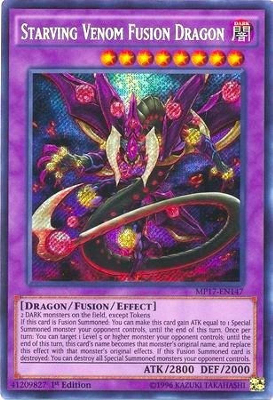 Starving Venom Fusion Dragon - 2017 Mega-Tins Mega Pack - YuGiOh