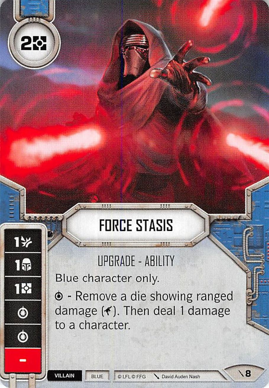 Force Stasis (Card Only) - Two-Player Game - Star Wars: Destiny