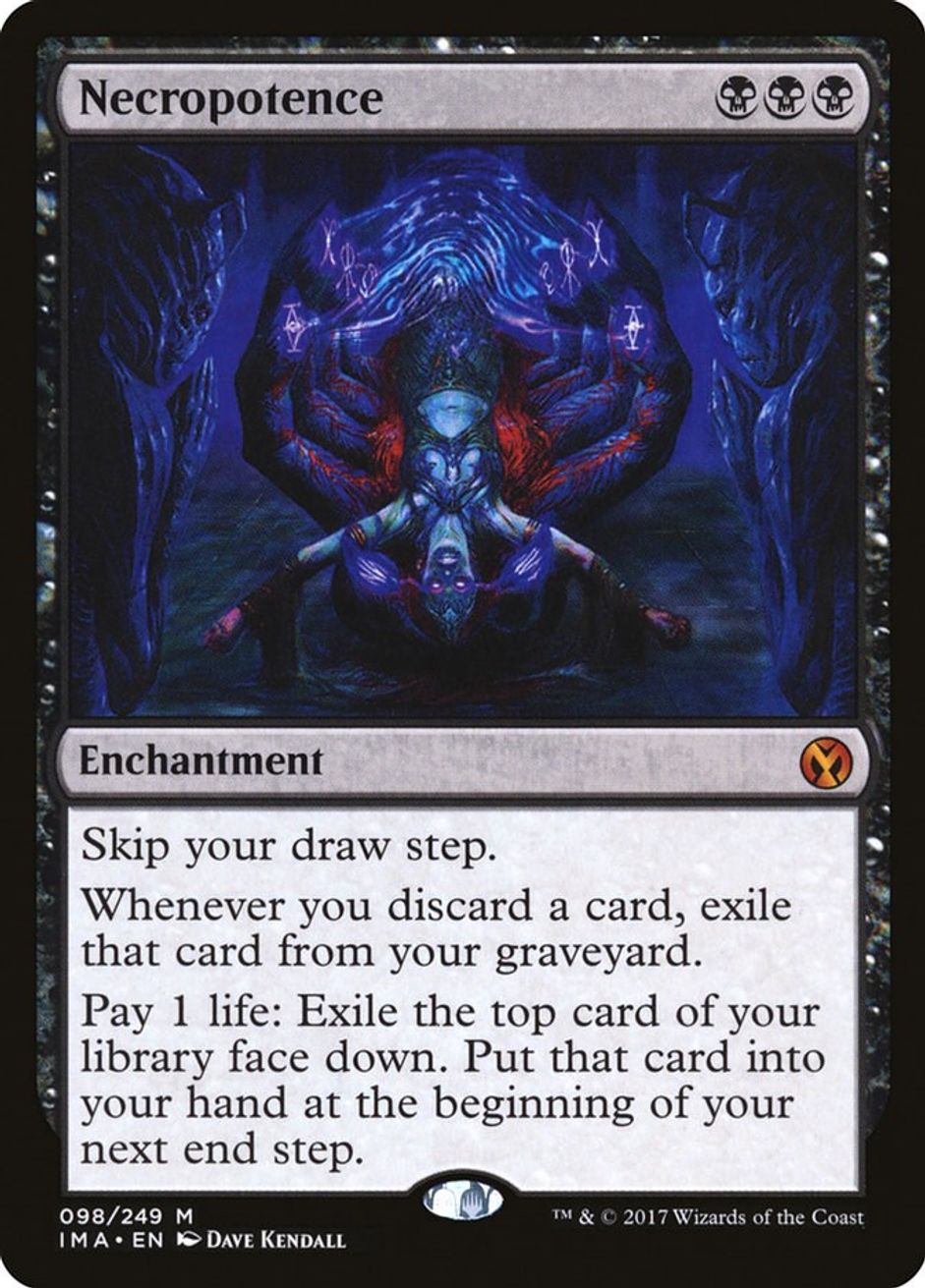 Necropotence - Iconic Masters - Magic: The Gathering