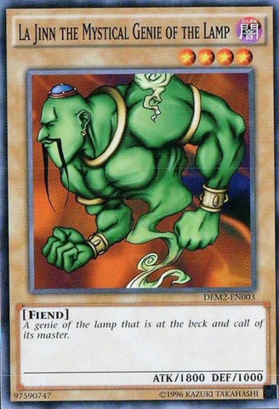 La Jinn the Mystical Genie of the Lamp - Demo Deck 2015 - YuGiOh