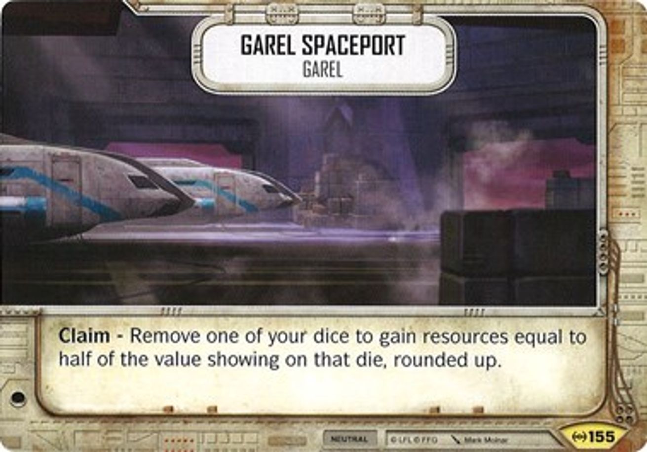 Garel Spaceport - Garel - Empire at War - Star Wars: Destiny