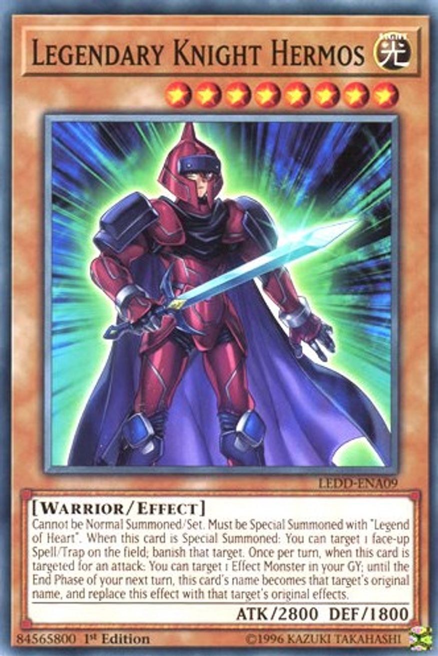 Legendary Knight Hermos - Legendary Dragon Decks - YuGiOh