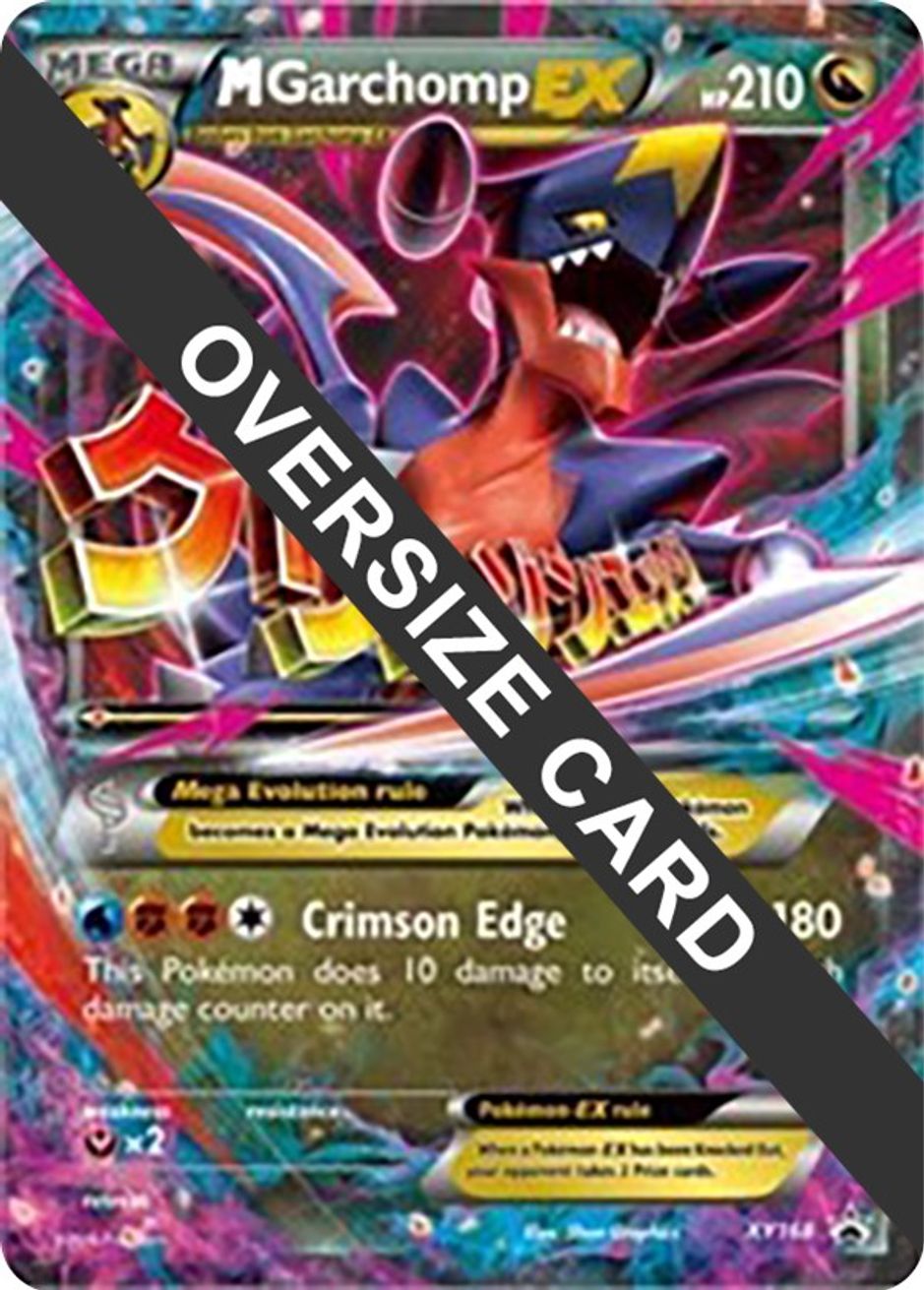 M Garchomp EX - XY168 - Jumbo Cards - Pokemon