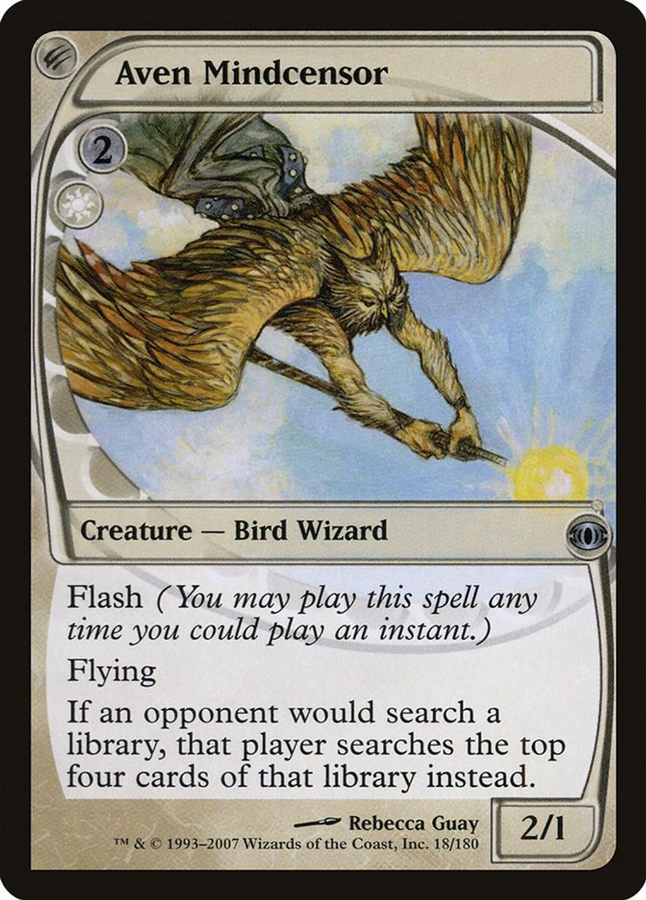 Aven Mindcensor - Future Sight - Magic: The Gathering