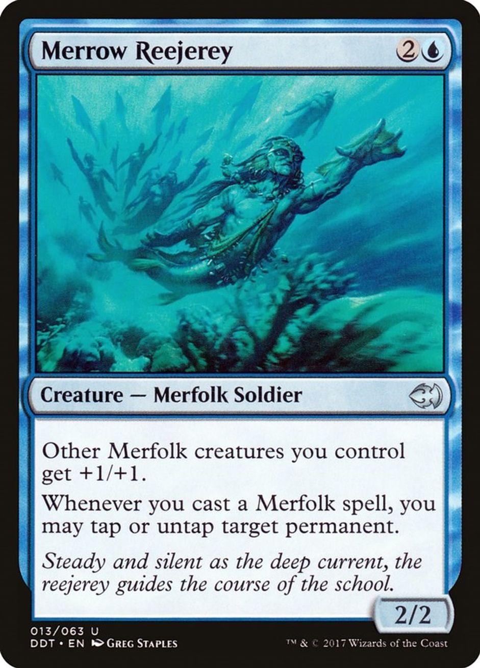 Merrow Reejerey - Duel Decks: Merfolk vs. Goblins - Magic: The Gathering