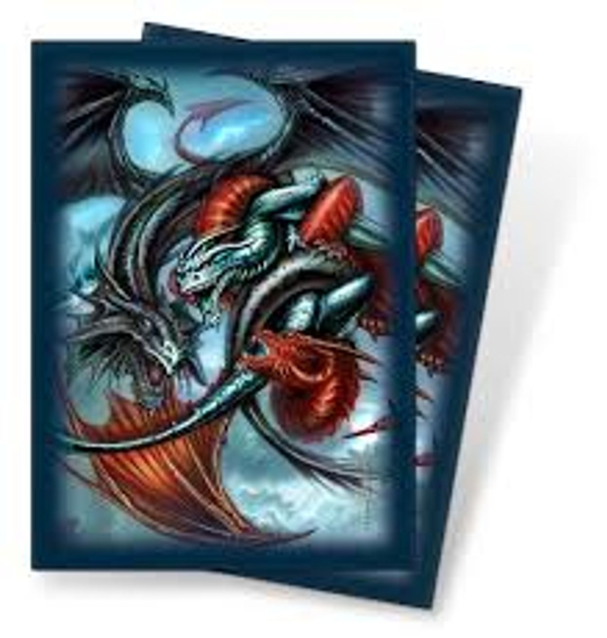 Trinity Dragon Multi Standard Deck Protectors by Monte Moore (50-Pack ...