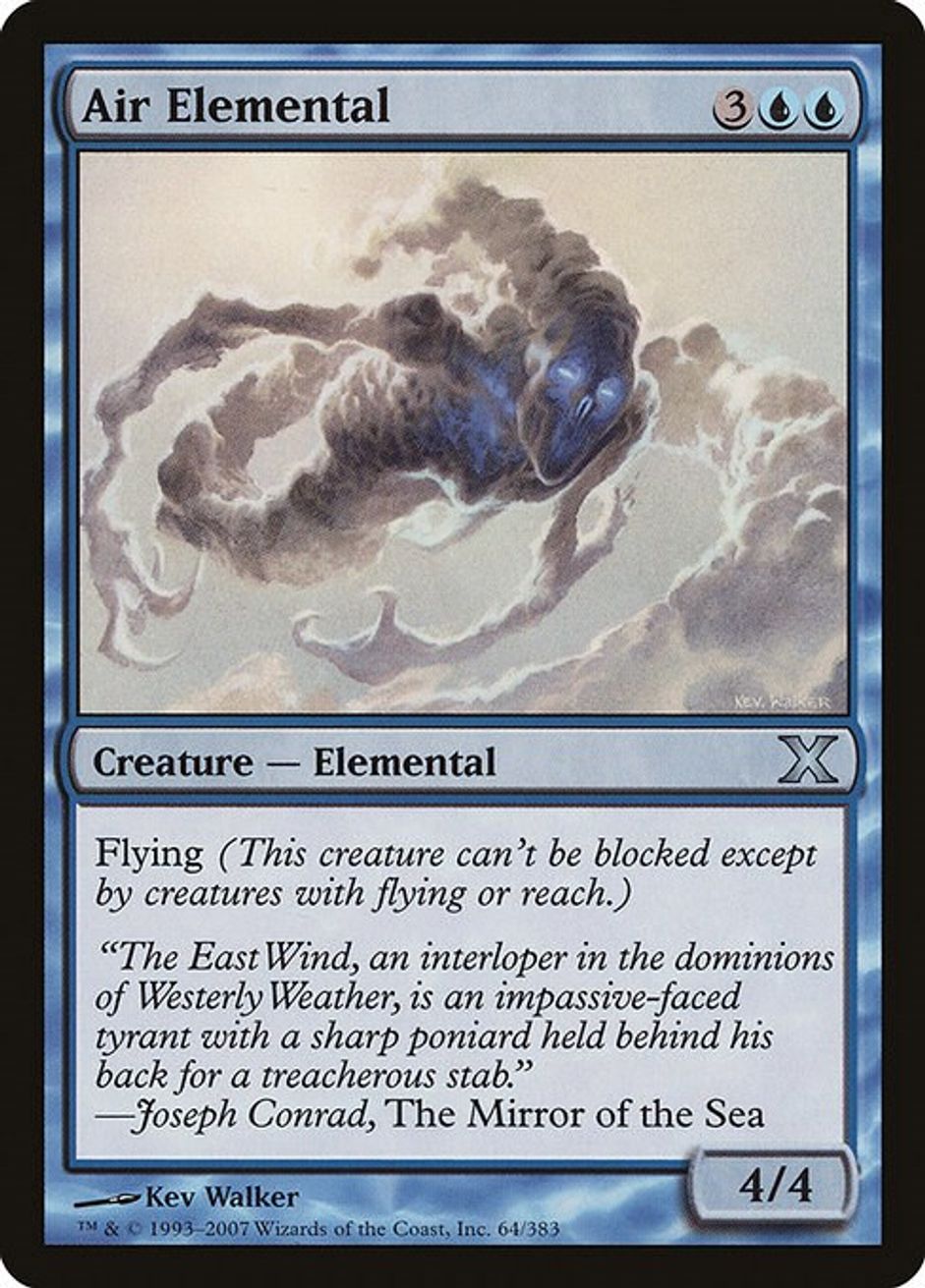 Air Elemental - 10th Edition - Magic: The Gathering