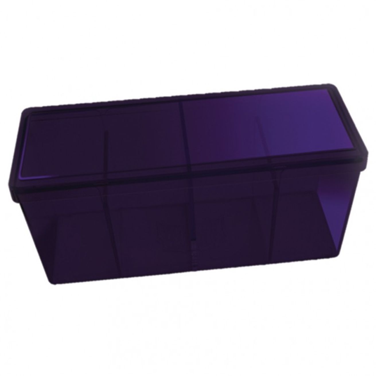 Dragon Shield Storage Box with 4 compartments - Purple (Holds 200 ...