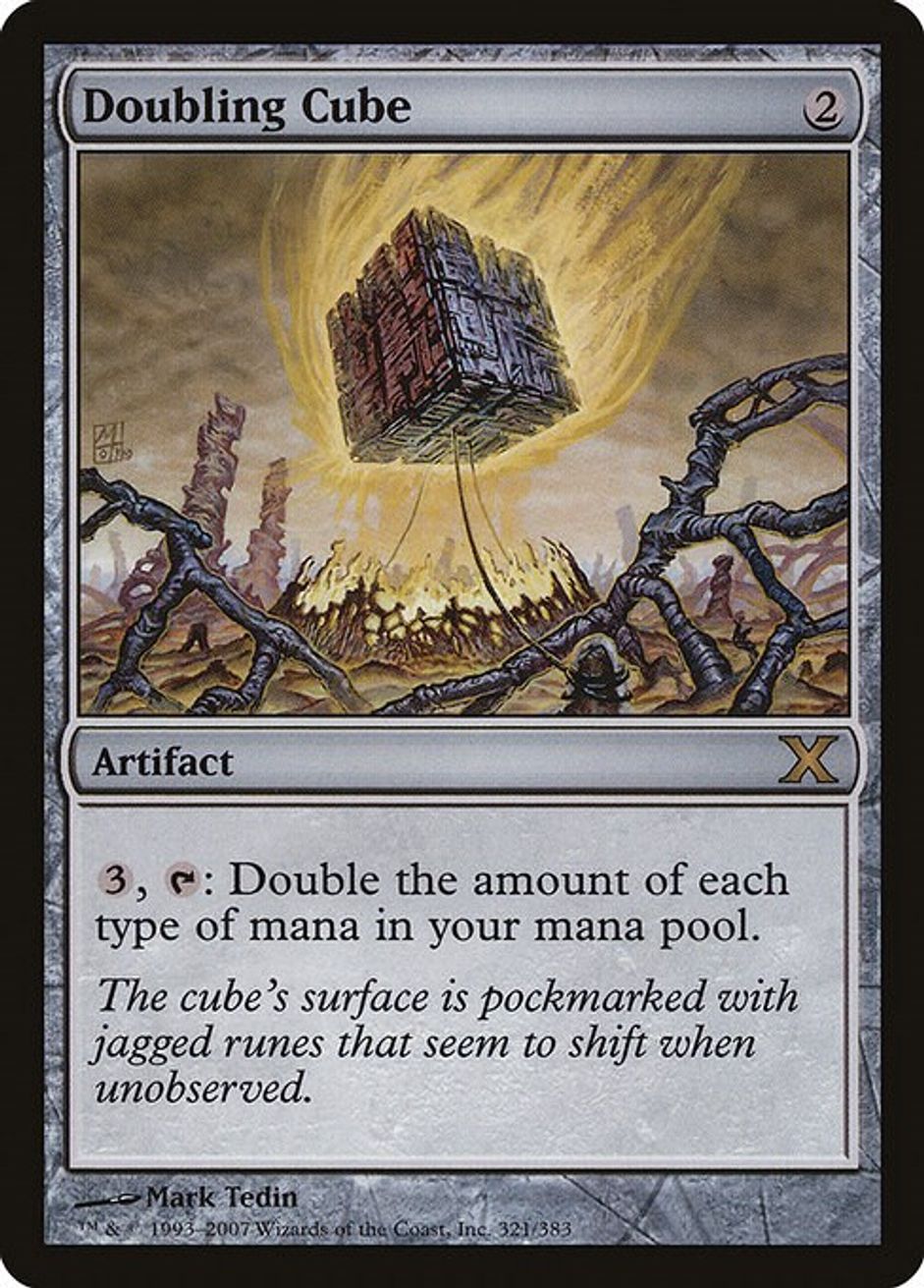 Doubling Cube - 10th Edition - Magic: The Gathering