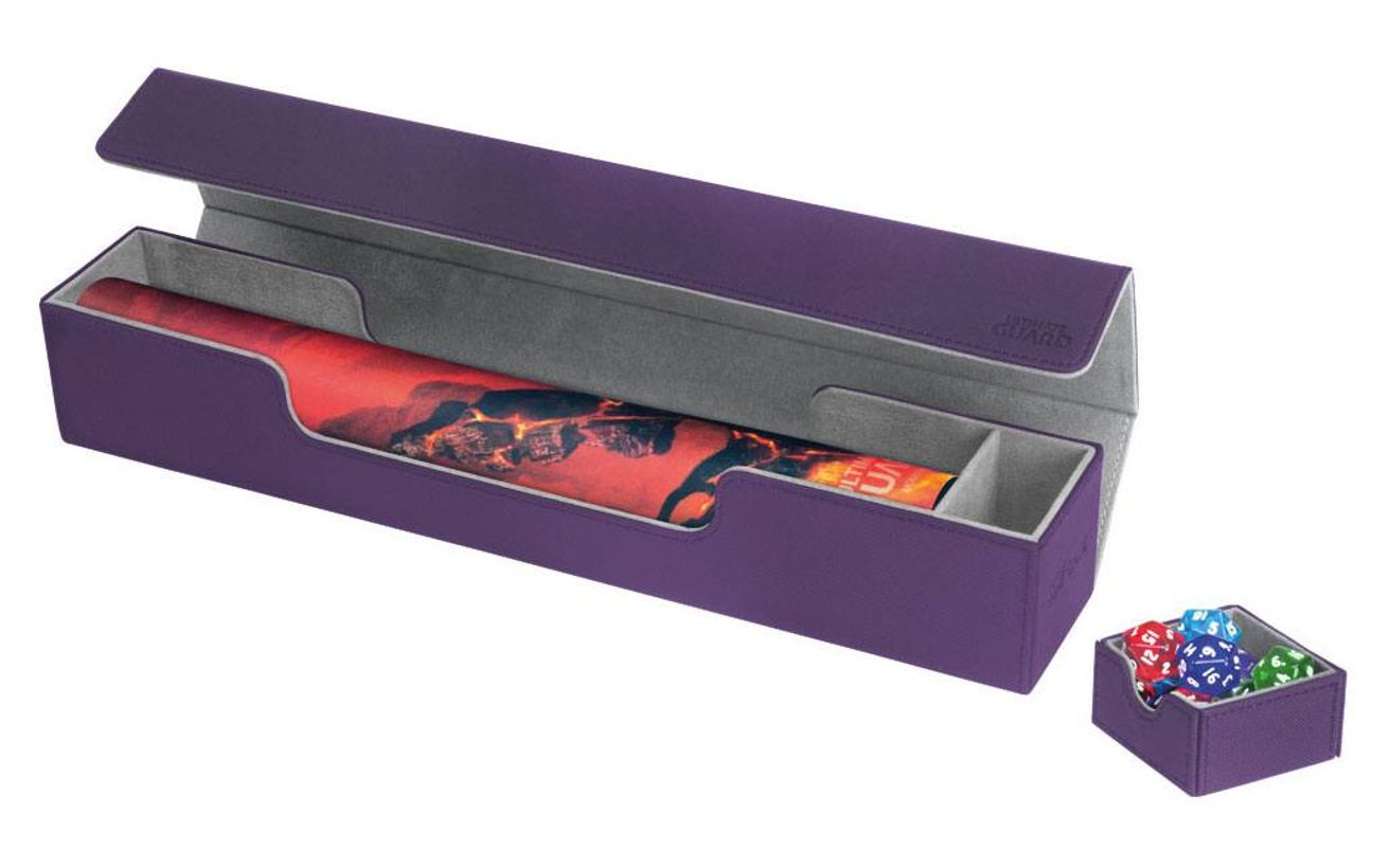 Flip 'n' Tray Mat Case XenoSkin - Purple - Ultimate Guard Playmat ...