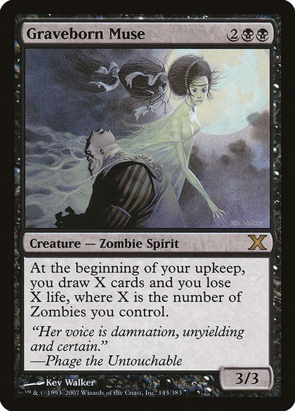 Graveborn Muse - 10th Edition - Magic: The Gathering