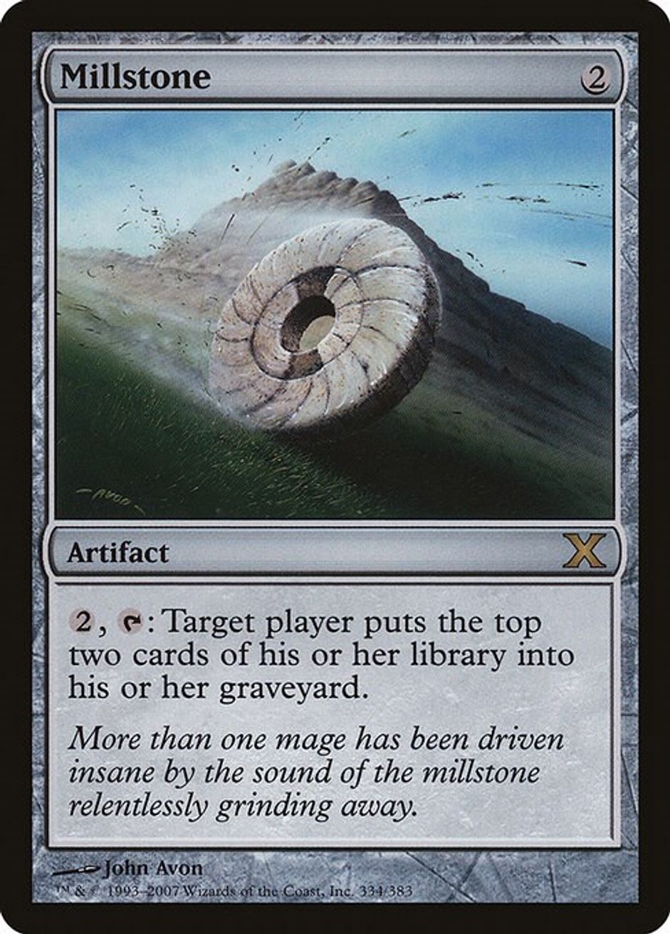 Millstone - 10th Edition - Magic: The Gathering