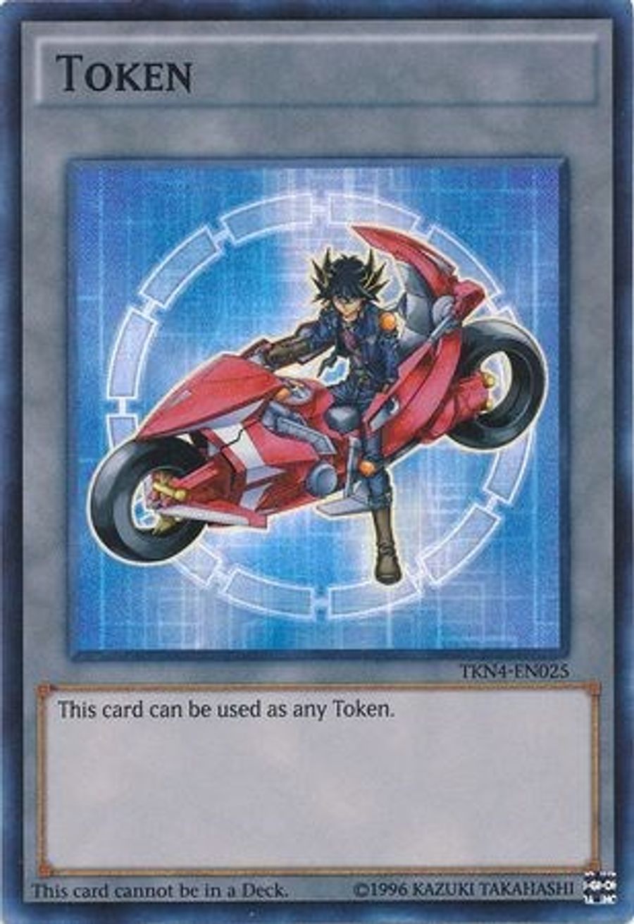 Token: Yusei Fudo - Yu-Gi-Oh! Tokens - YuGiOh