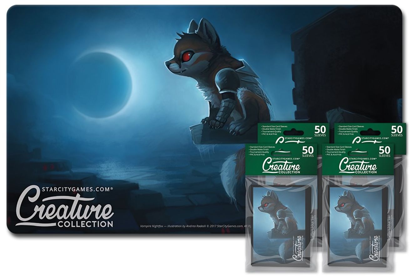 Star City Games Player Bundle - Vampire Nightfox (Playmat and 4x Matte ...