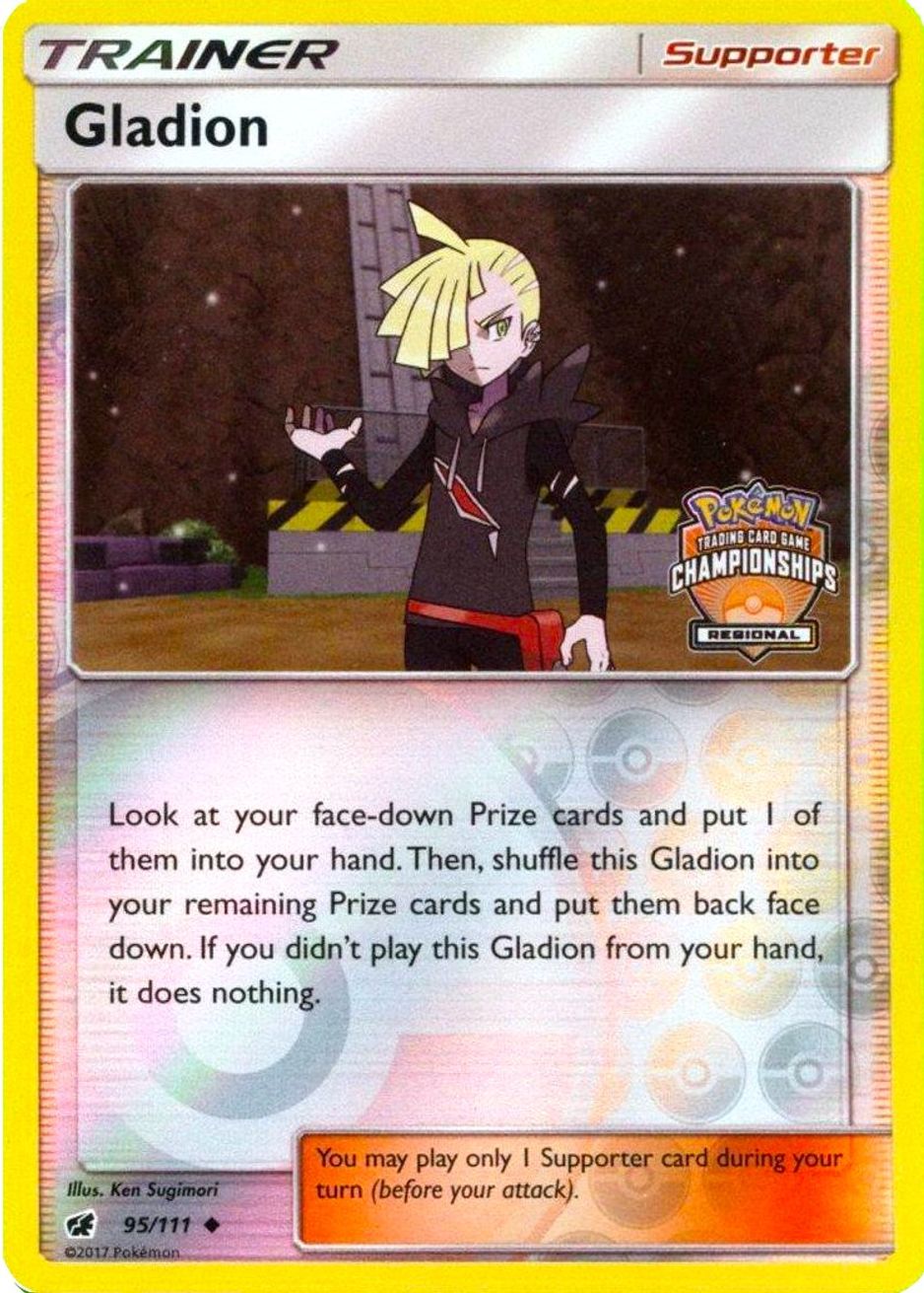 Gladion - 95/111 (Regional Championships) - League & Championship Cards ...