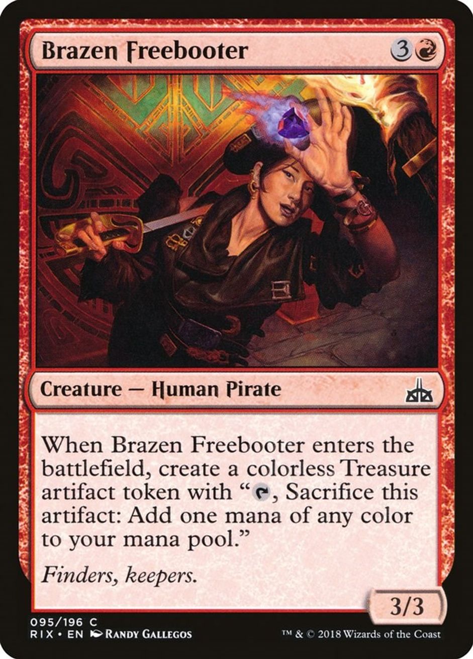 Brazen Freebooter - Rivals of Ixalan - Magic: The Gathering