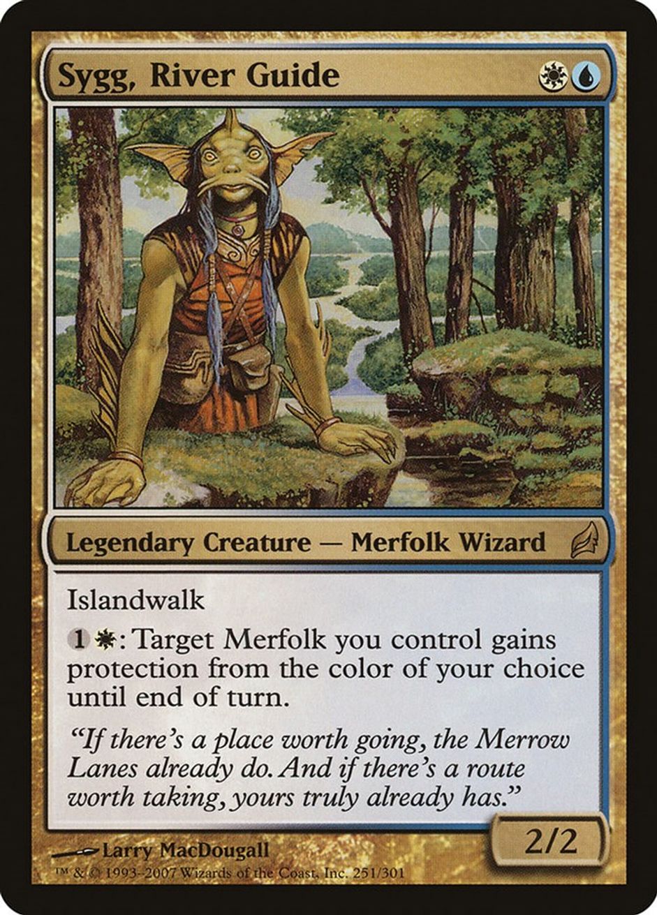 Sygg, River Guide - Lorwyn - Magic: The Gathering