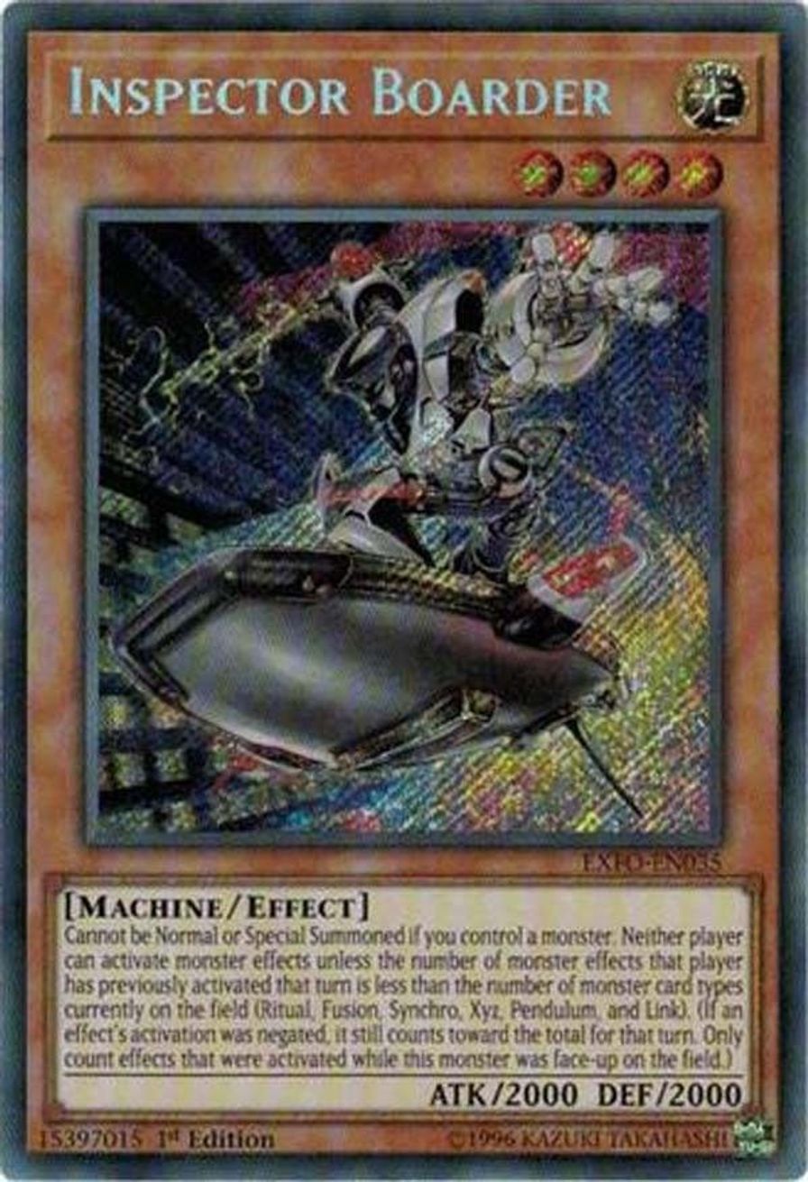Inspector Boarder - Extreme Force - YuGiOh