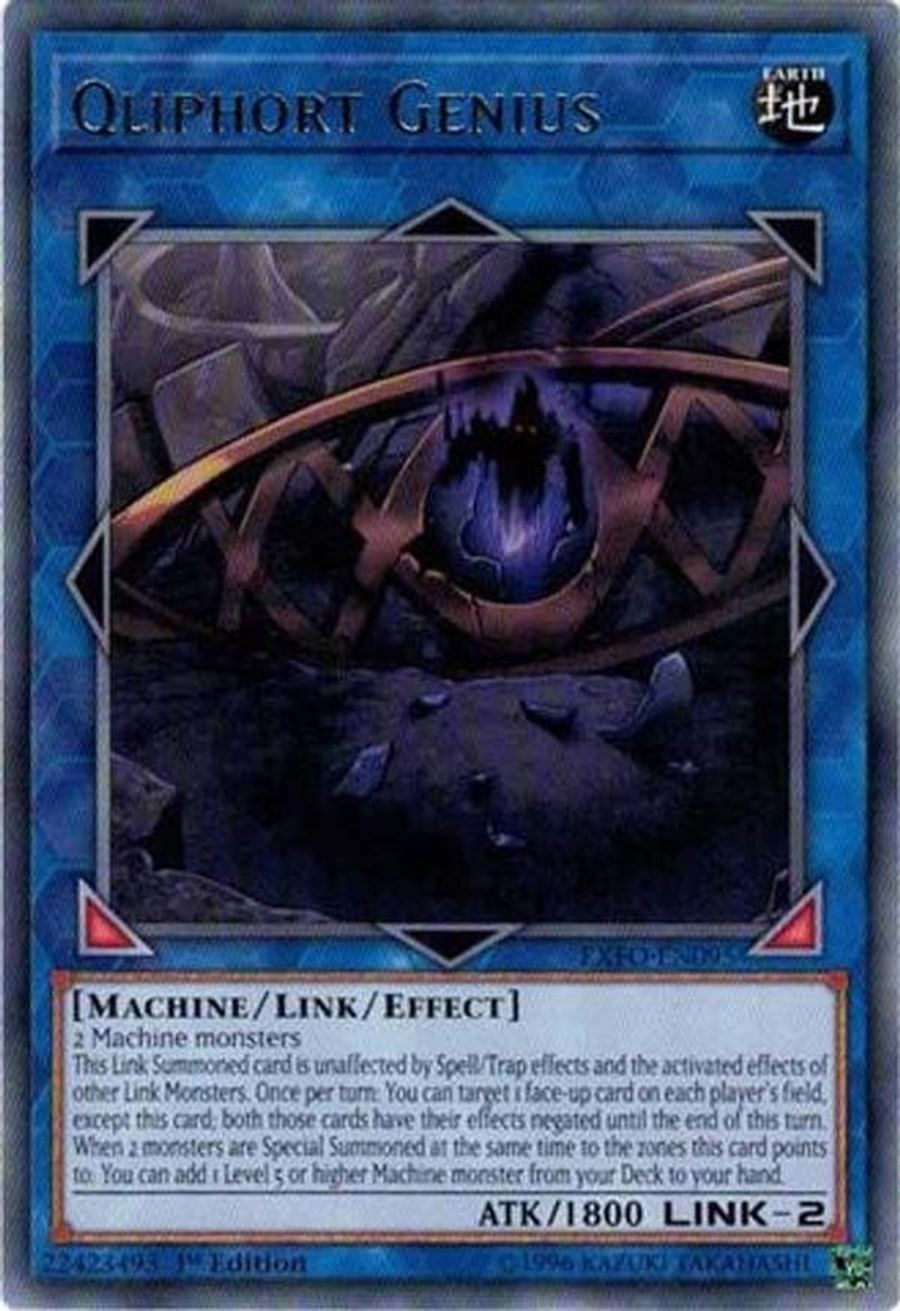 Qliphort Genius - Extreme Force - YuGiOh