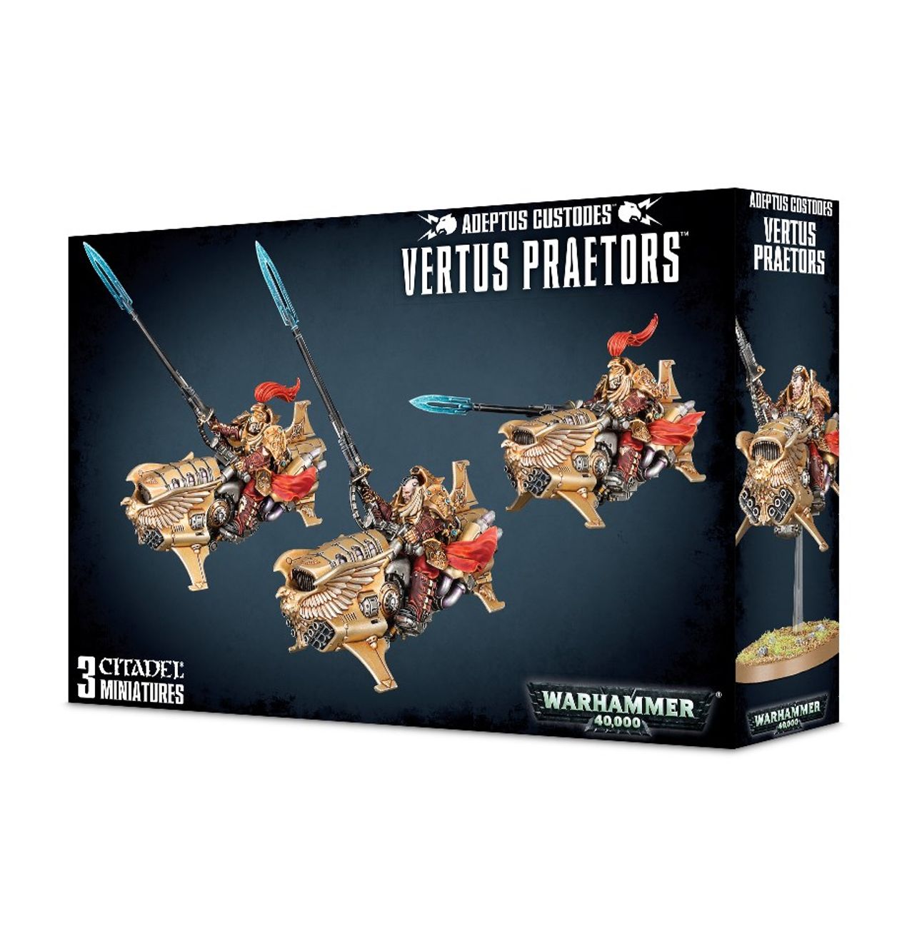 Warhammer: 40K - Adeptus Custodes: Vertus Praetors - Warhammer Plastic ...