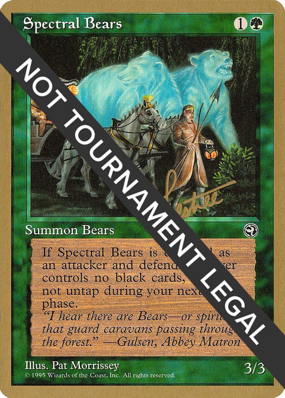 Spectral Bears - 1996 Bertrand Lestree (HML) - World Championship Decks ...