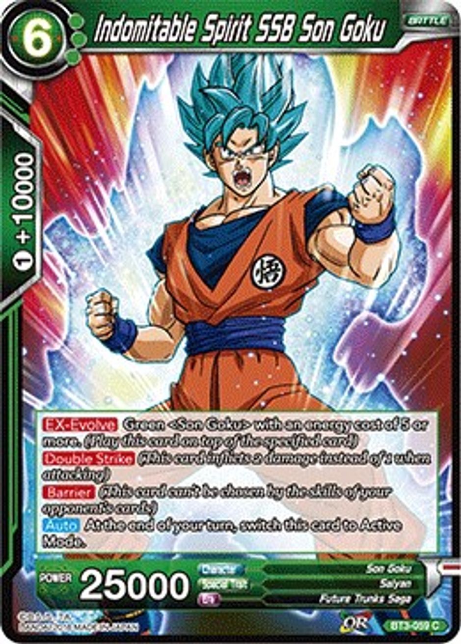 Indomitable Spirit SSB Son Goku - Cross Worlds - Dragon Ball Super: Masters