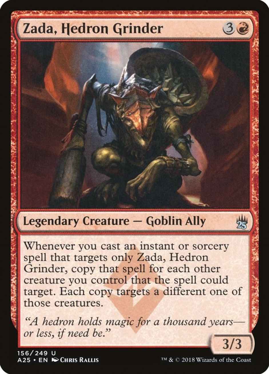 Zada, Hedron Grinder - Masters 25 - Magic: The Gathering