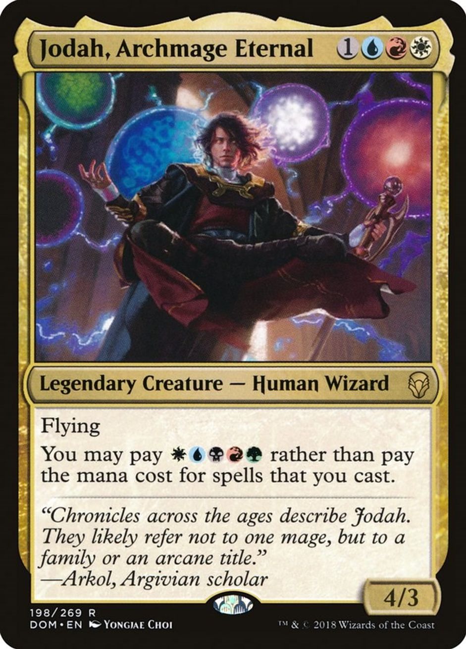 Jodah, Archmage Eternal - Dominaria - Magic: The Gathering
