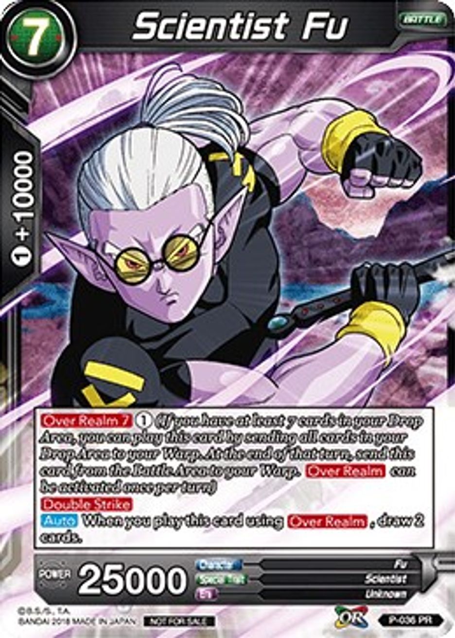 Scientist Fu - Promotion Cards - Dragon Ball Super: Masters