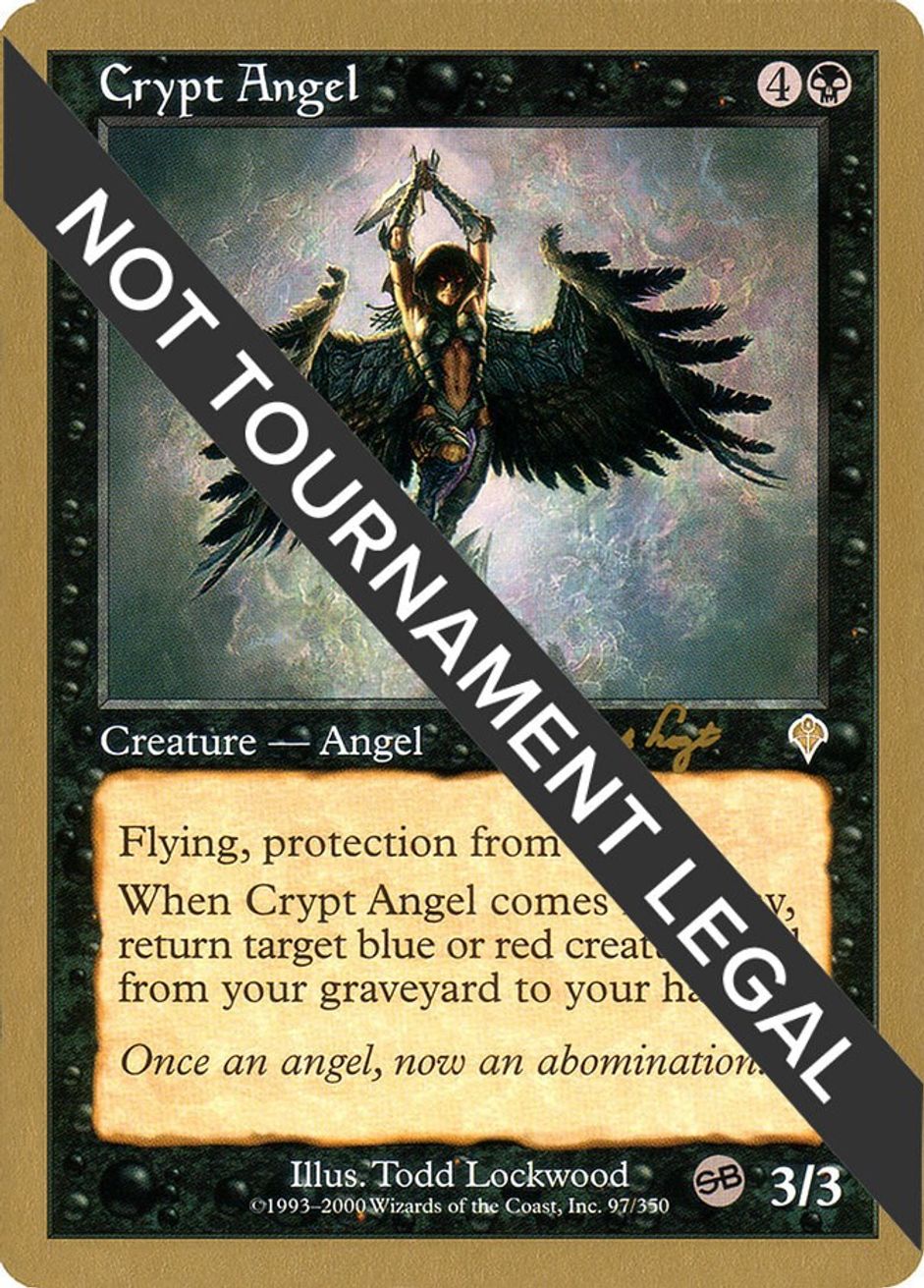 Crypt Angel - 2001 Tom van de Logt (INV) (SB) - World Championship ...