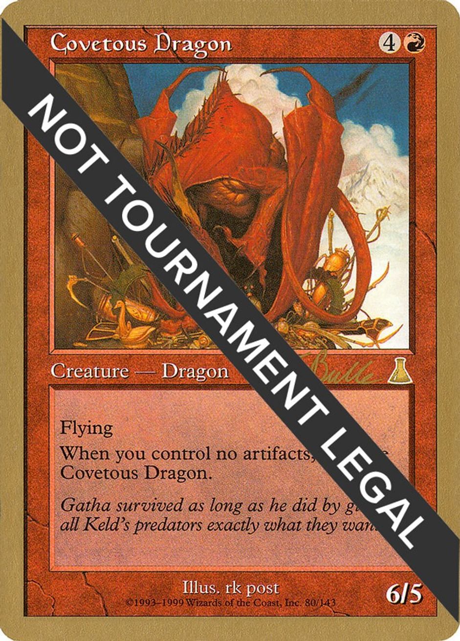 Covetous Dragon - 1999 Kai Budde (UDS) - World Championship Decks ...