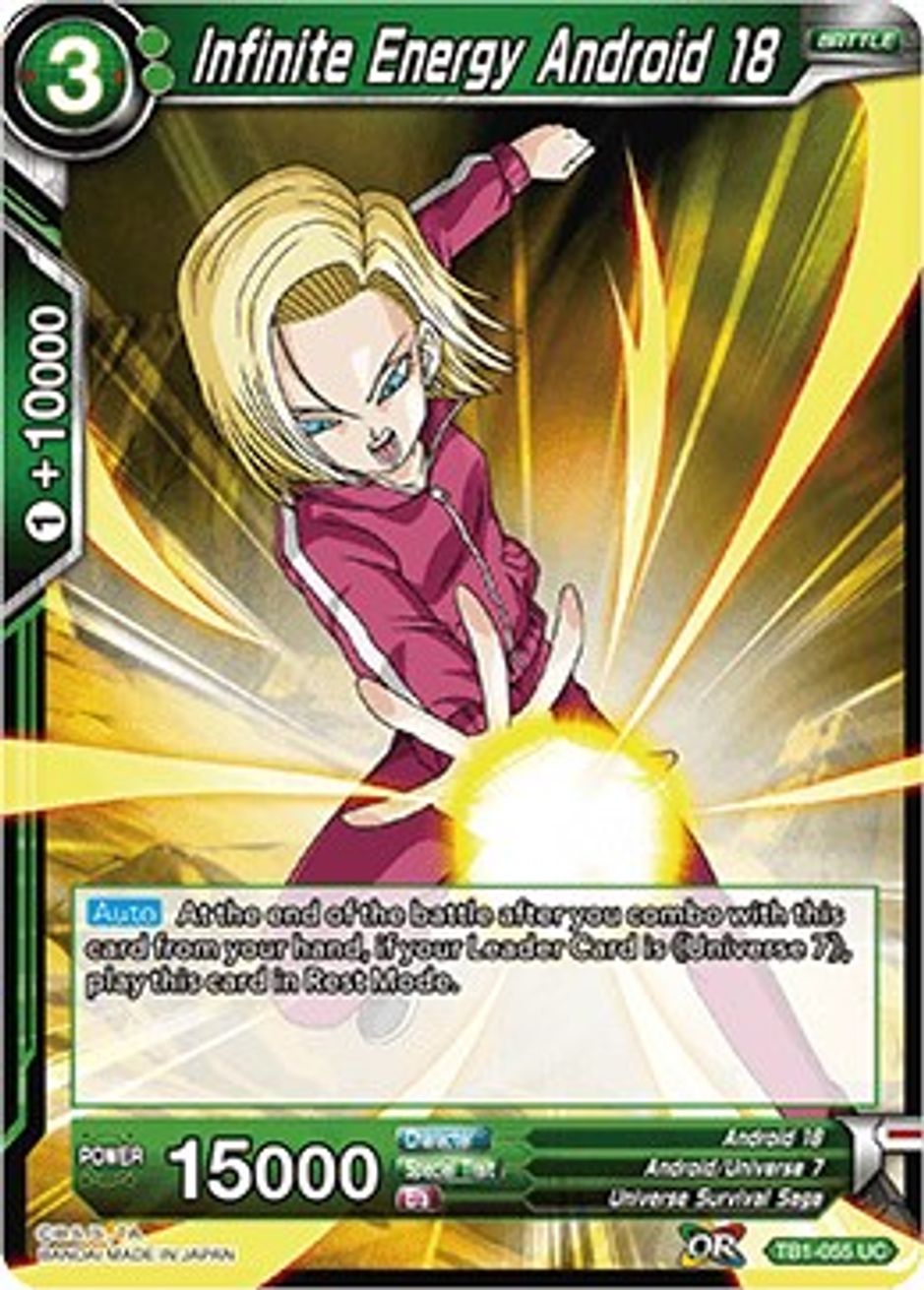 Infinite Energy Android 18 - Tournament of Power - Dragon Ball Super ...
