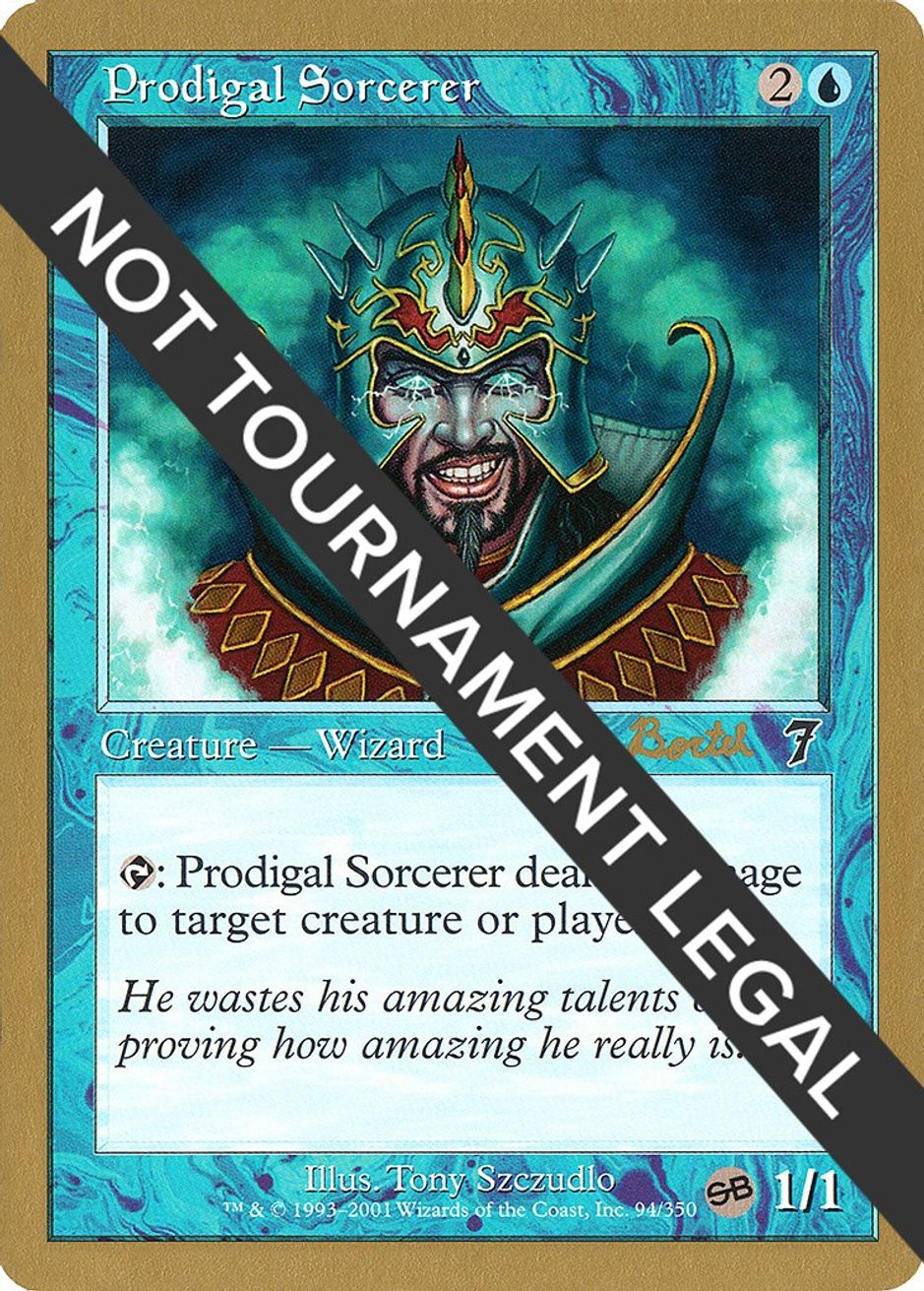 Prodigal Sorcerer - 2001 Alex Borteh (7ED) (SB) - World Championship ...