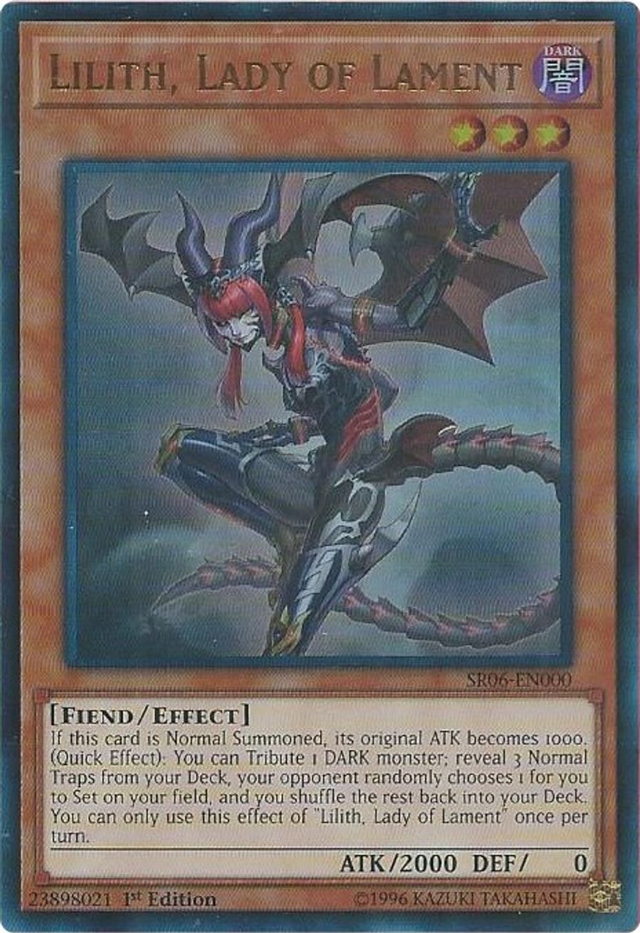 Lilith, Lady of Lament - Structure Deck: Lair of Darkness - YuGiOh