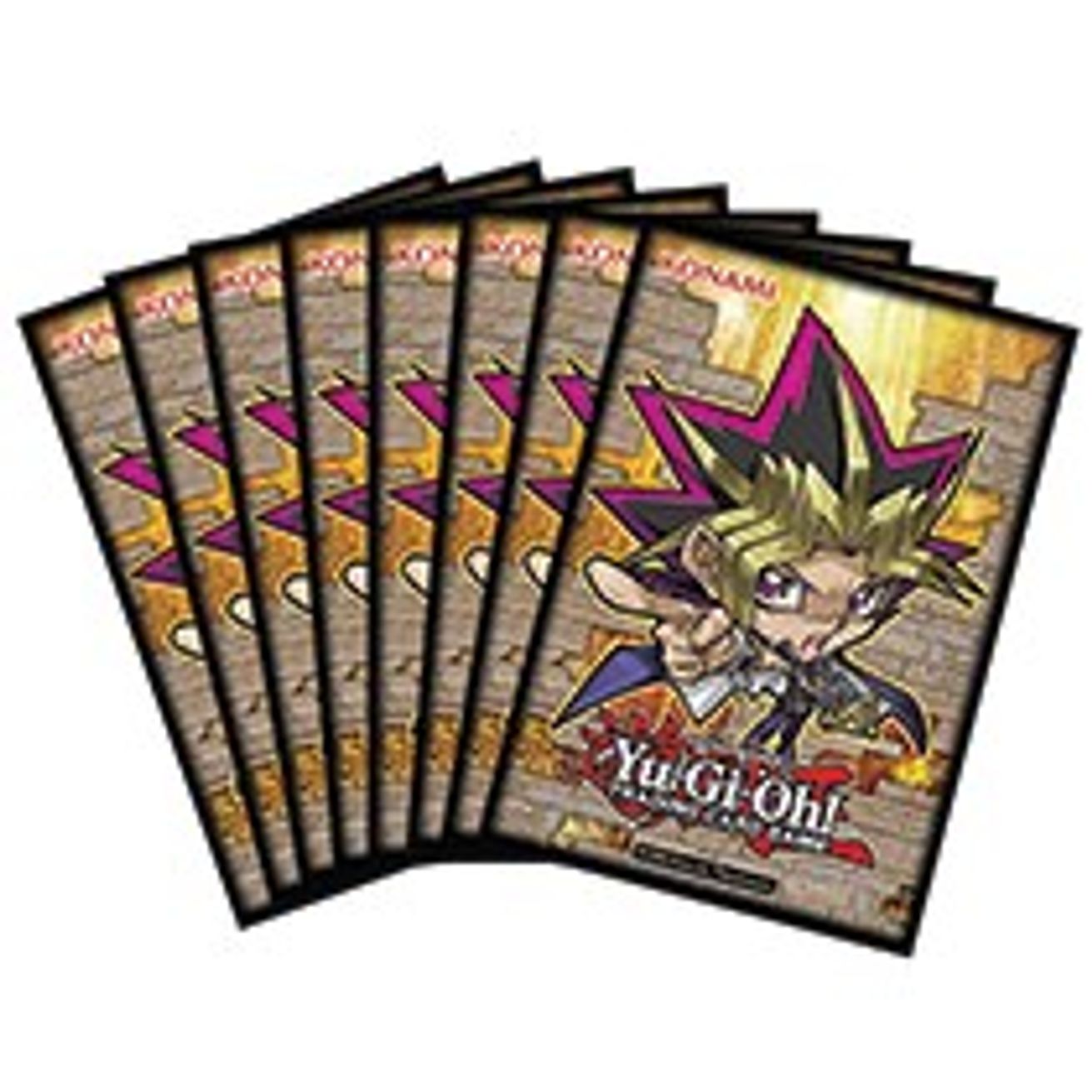 Chibi Card Sleeves for Yu-Gi-Oh! (50-Pack) - Konami Card Sleeves - Card ...
