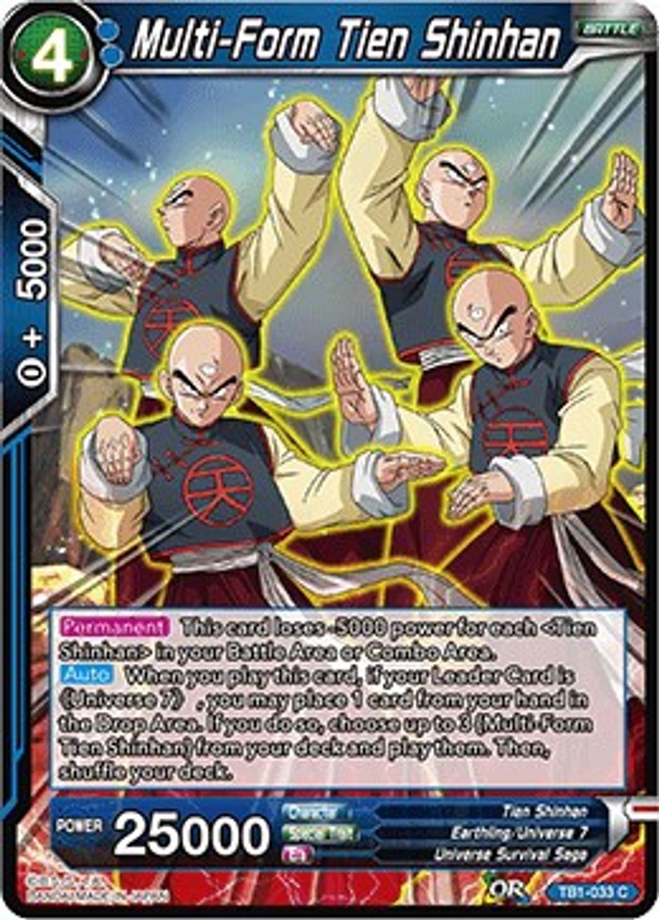 Multi-Form Tien Shinhan - Tournament of Power - Dragon Ball Super CCG